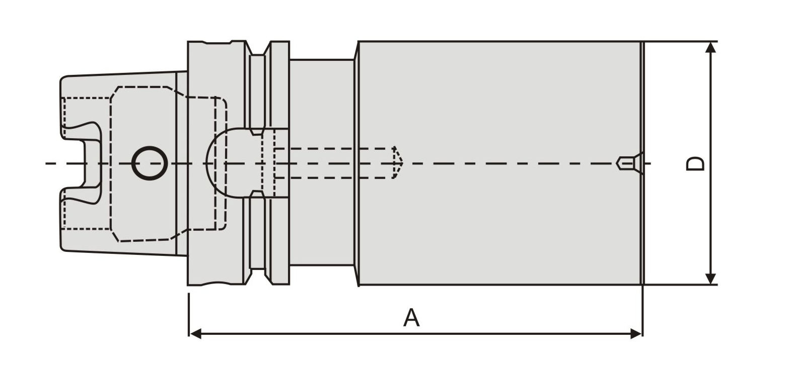 HSK – Boring Bar Blank – CNC Shoppe