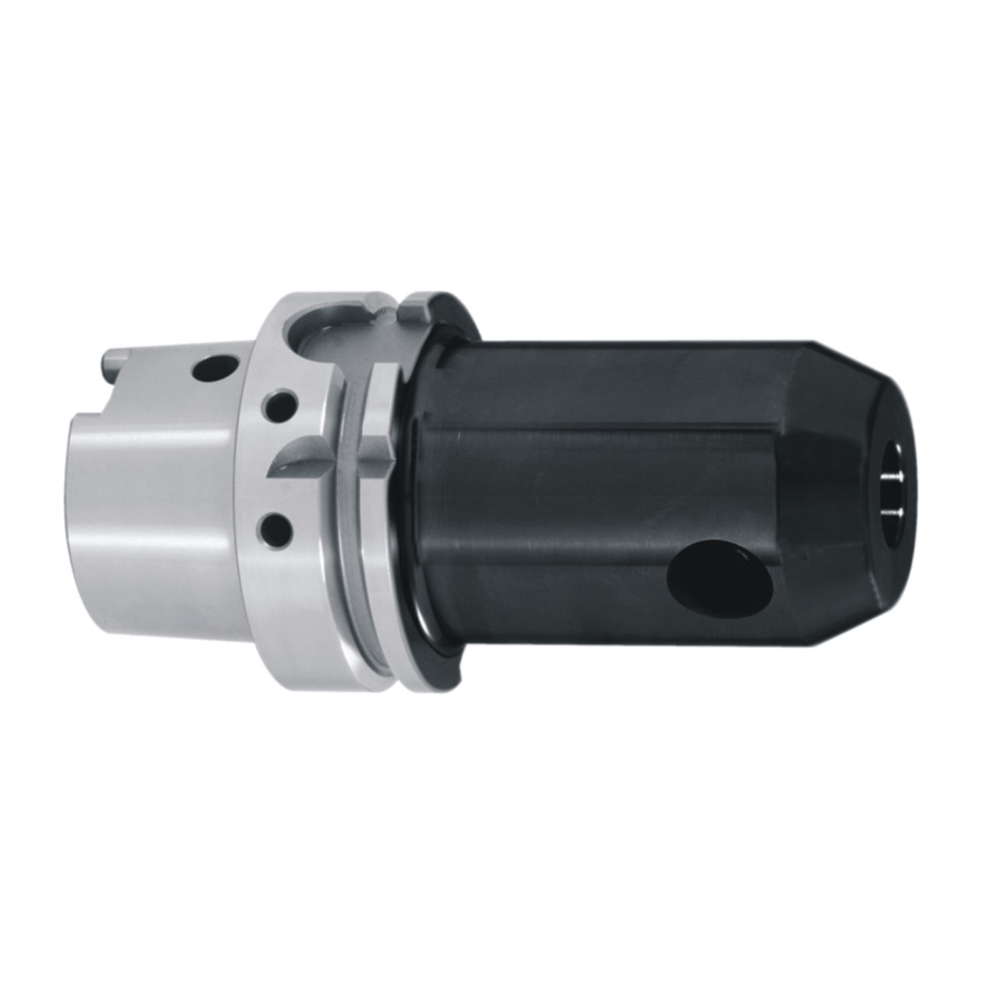HSK – Weldon Type End Mill Holder – CNC Shoppe